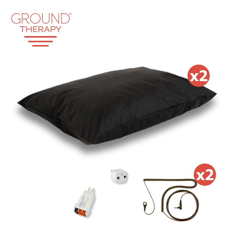 Double Pillow Cover Kit (King) | Alpha Earthing Canada